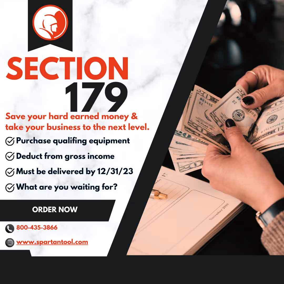 Spartan Tool - Section 179 Tax Credit